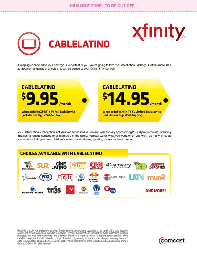 Welcome to Xfinity | PDF | Home Entertainment Systems | Consumer ...