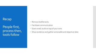 Make Continuous Delivery work for middle management | PPT
