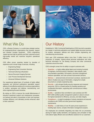 Cdg at a glance overview | PDF