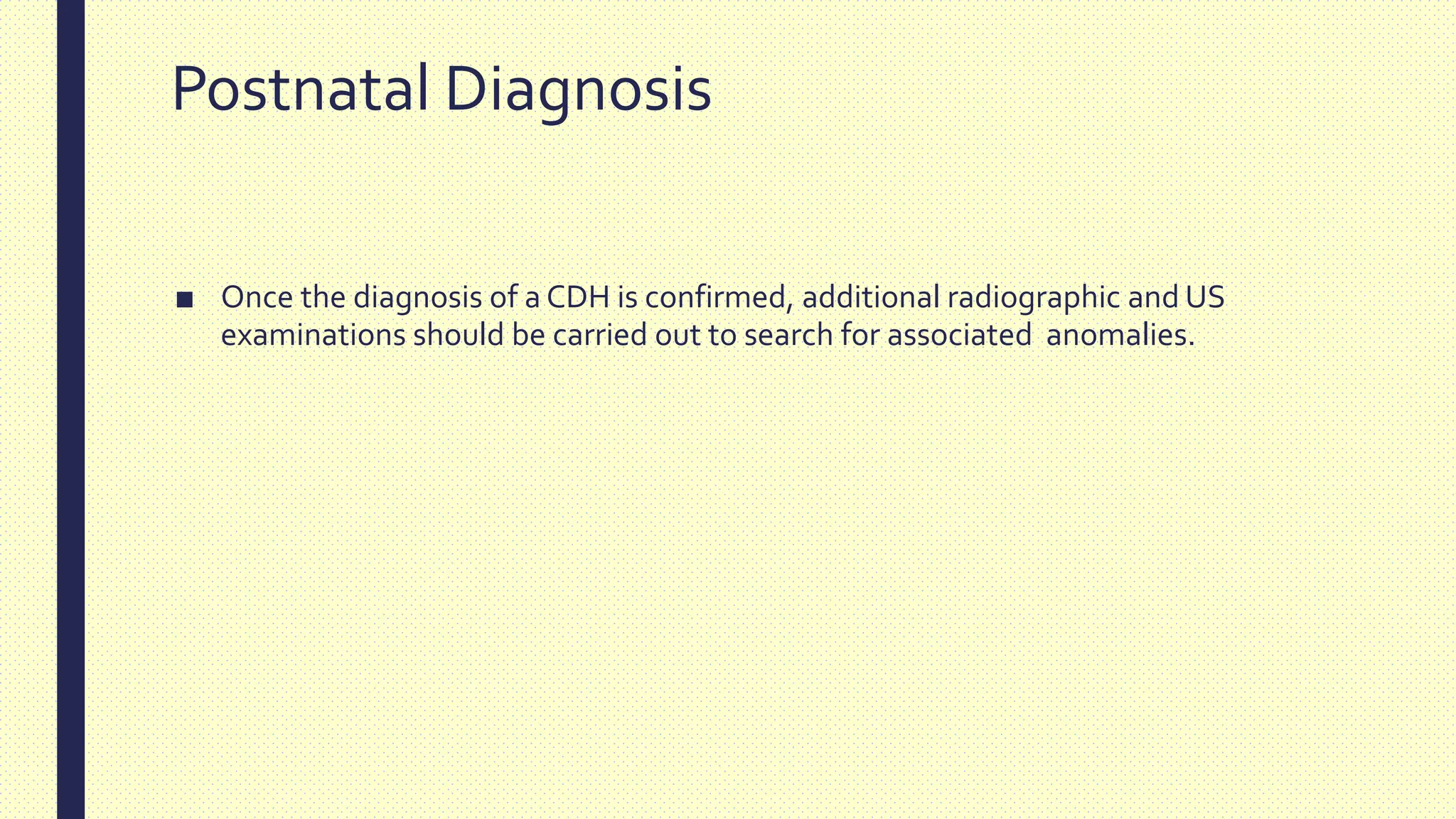 CONGENITAL DIAPHRAGMATIC HERNIA (CDH) | PPTX