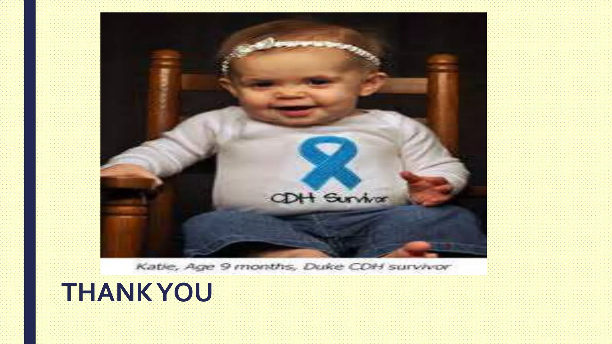 CONGENITAL DIAPHRAGMATIC HERNIA (CDH) | PPTX