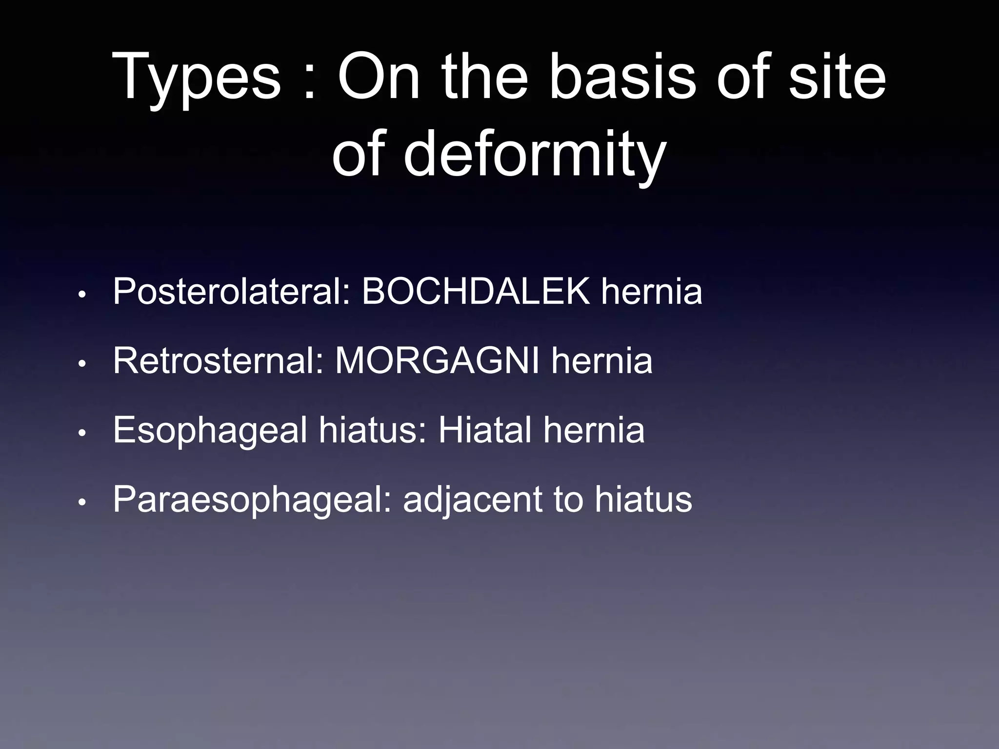 Congenital diaphragmatic hernia (CDH) | PPT