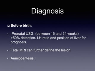 Congenital diaphragmatic hernia (CDH) | PPT