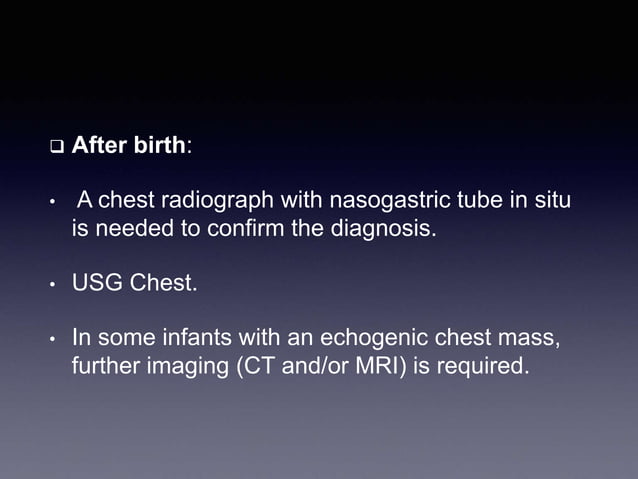 Congenital diaphragmatic hernia (CDH) | PPT | Pregnancy | Reproductive ...