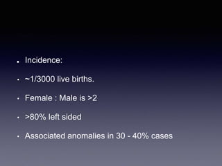 Congenital diaphragmatic hernia (CDH) | PPT