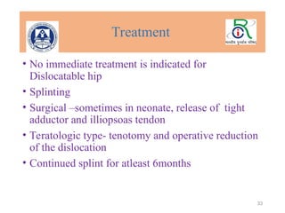 Assessment protocol and importance of Orthotic Management of Congenital ...