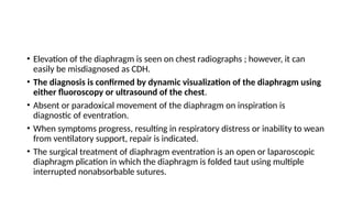 Congenital diaphramatic hernia in children.pptx