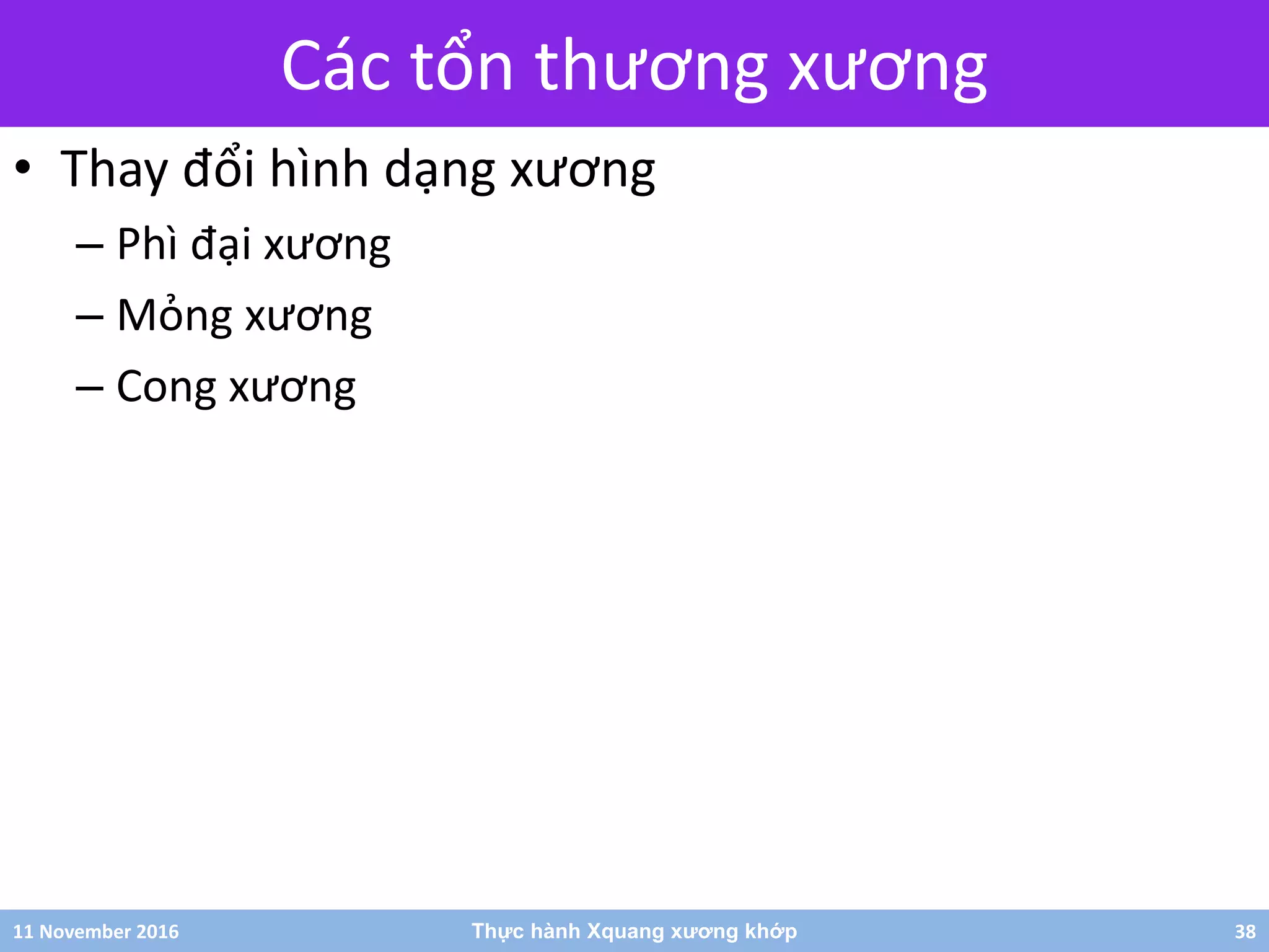 Thực hành X quang xương khớp | PDF