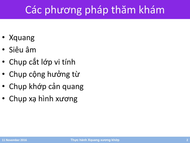 Thực hành X quang xương khớp | PDF