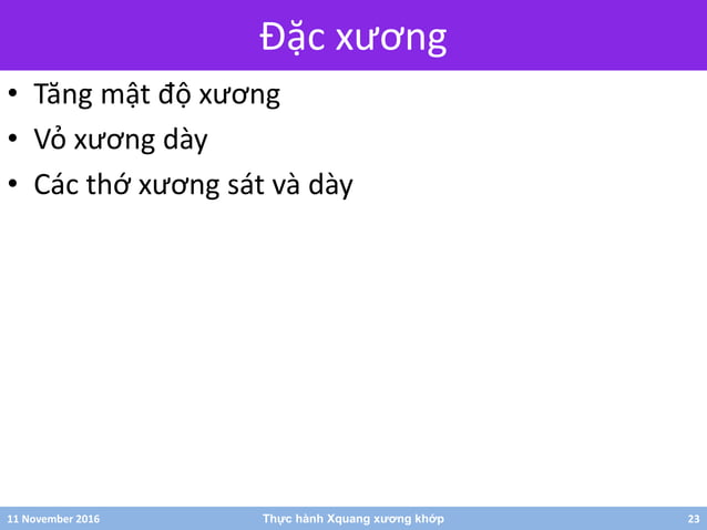 Thực hành X quang xương khớp | PDF