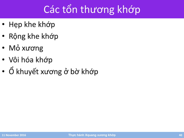 Thực hành X quang xương khớp | PDF