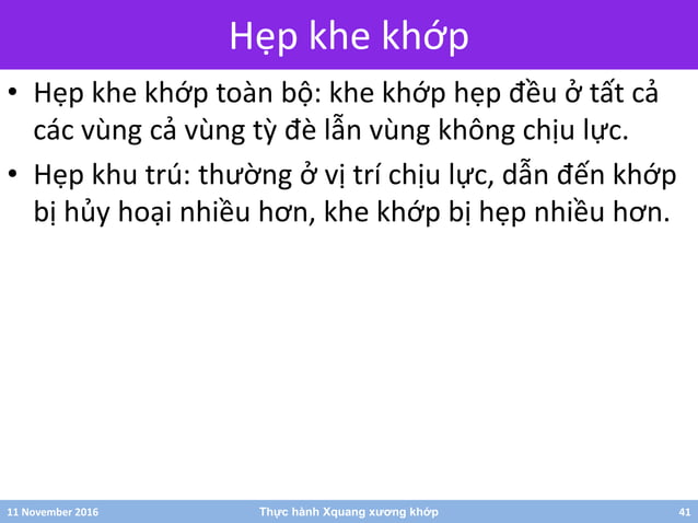 Thực hành X quang xương khớp | PDF