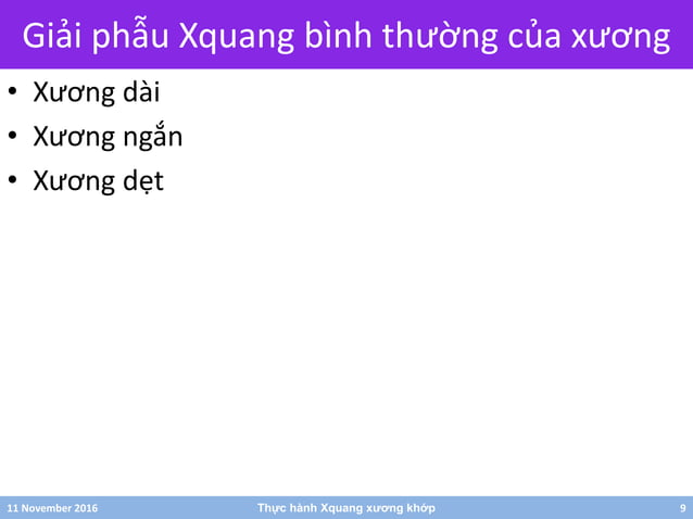 Thực hành X quang xương khớp | PDF