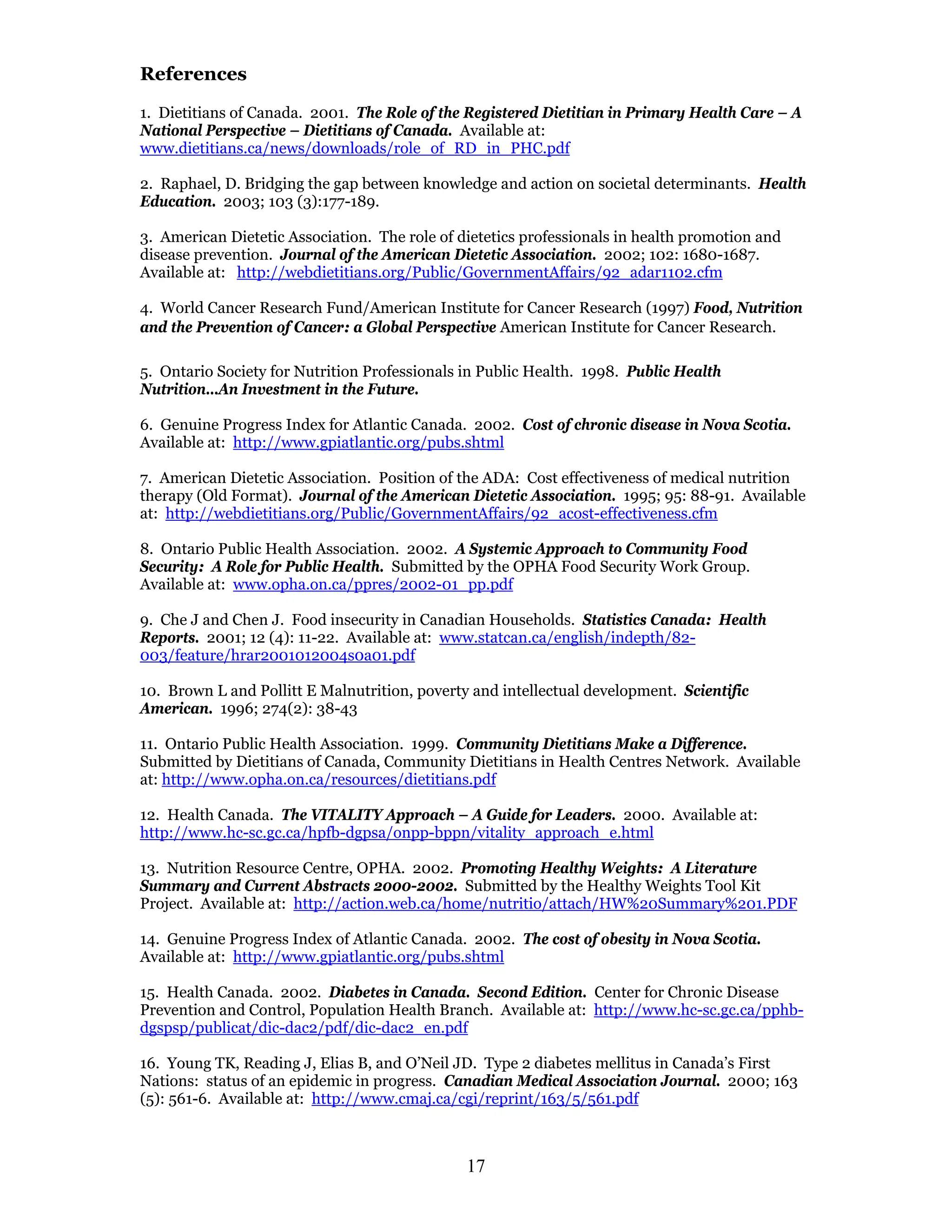 Cdhc Role Paper March2004 | PDF | Healthcare Industry | Industries