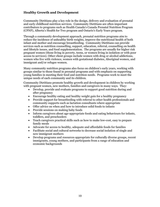 Cdhc Role Paper March2004 | PDF | Healthcare Industry | Industries