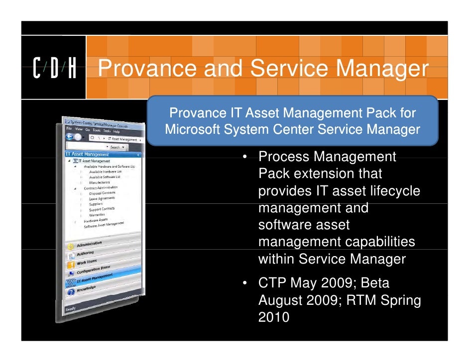 Microsoft Service Manager 2010
