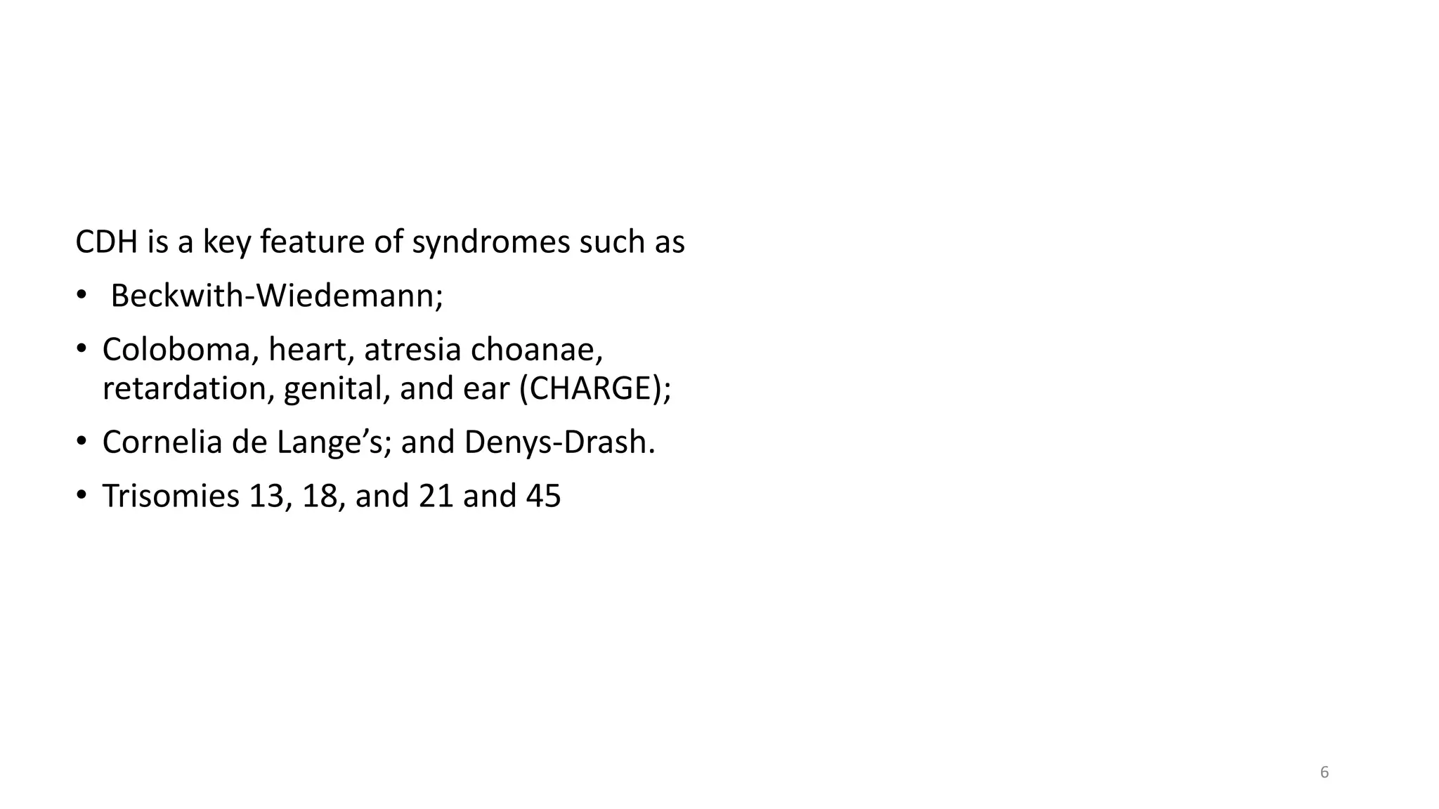 Anesthesia For Congenital Diaphragmatic Hernia | PPTX