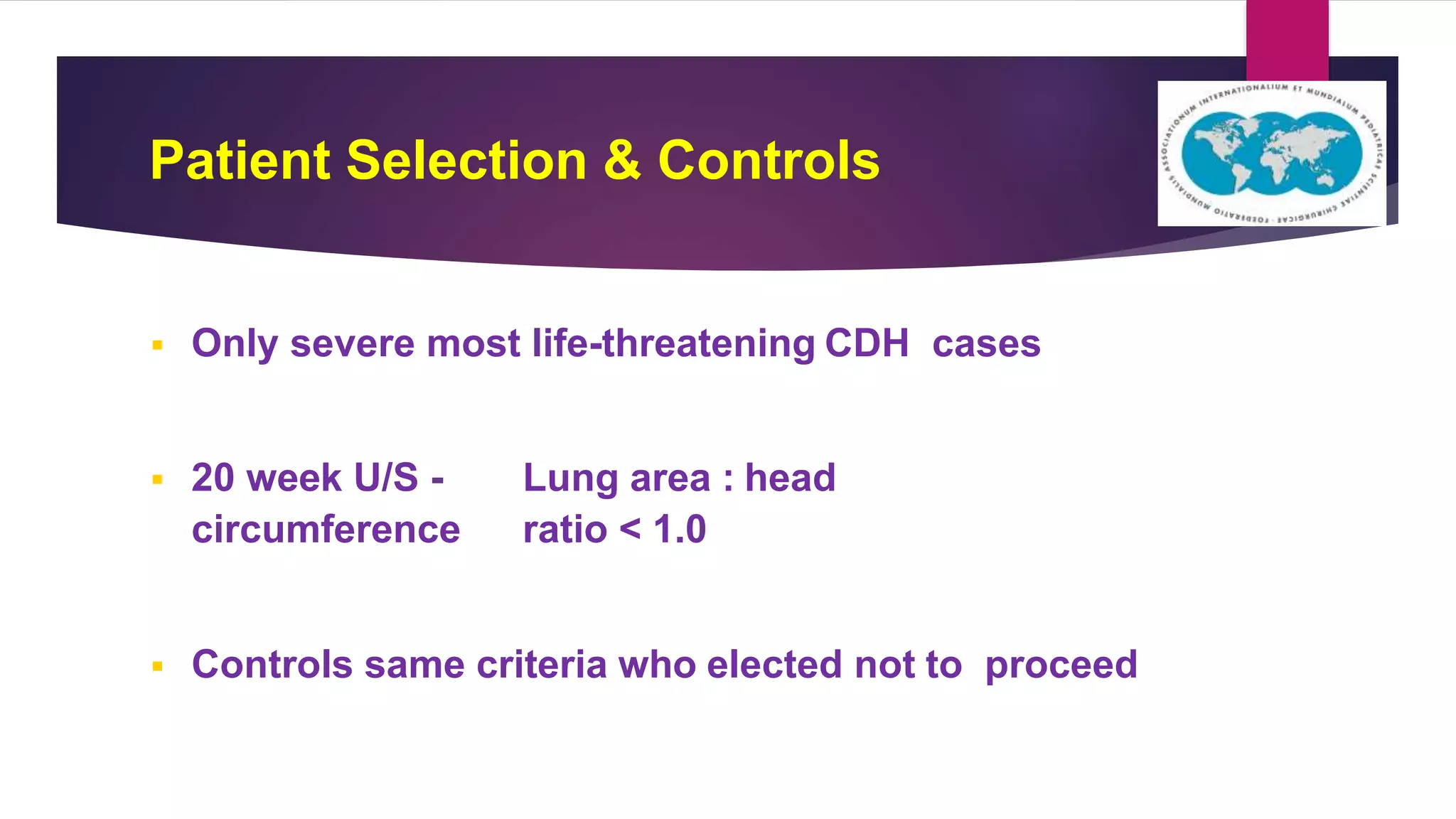 Congenital Diaphragmatic Hernia ; Summary and updates | PPTX