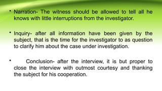 CRIMINAL DETECTION INVESTIGATION.................. | PPTX