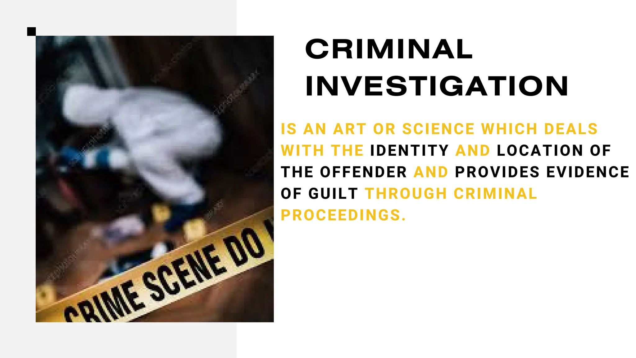 CDI INTRODUCTION TO CRIMINAL INVESTIGATION MODULE 1 | PDF | Crime ...