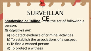 CDI1-Midterm Topic: Three phases of Criminal Investigation | PPTX