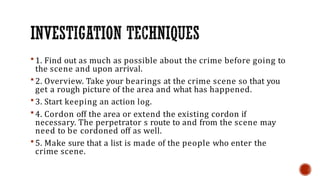 CDI 2.pptx special crime investigation with legal medicine | PPTX