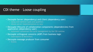 CDI Best Practices with Real-Life Examples - TUT3287 | PDF