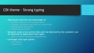 CDI Best Practices with Real-Life Examples - TUT3287 | PDF