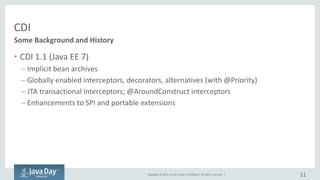 EJB and CDI - Alignment and Strategy | PPT