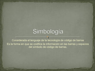 Codigo de barras | PPT