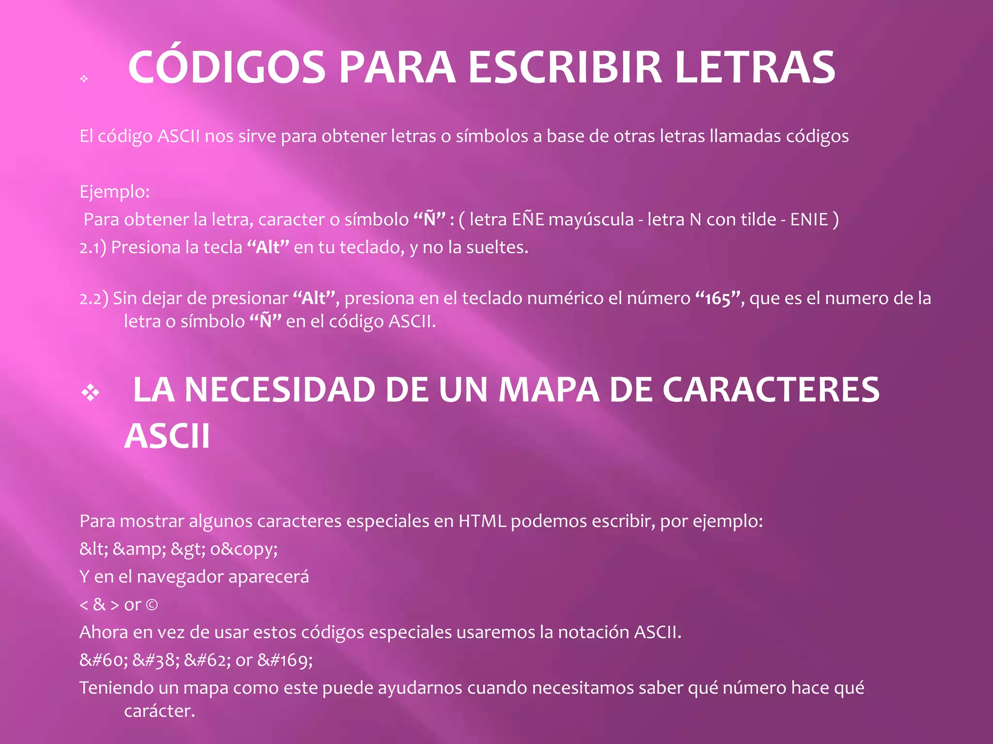 Codigo ASCII | PPTX