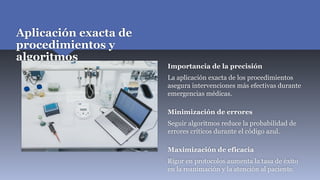 Código Azul en Acción: Enfermería de urgencias | PPTX