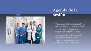 Código Azul en Acción: Enfermería de urgencias | PPTX