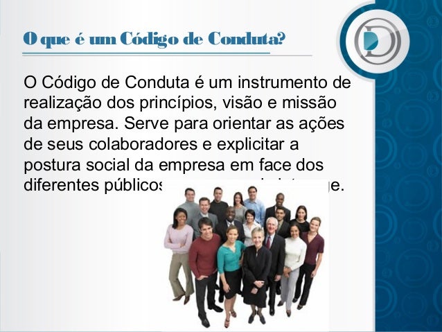 CÓDIGO DE CONDUTA