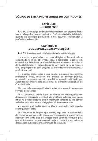 Código de ética do profissional contábil | PDF