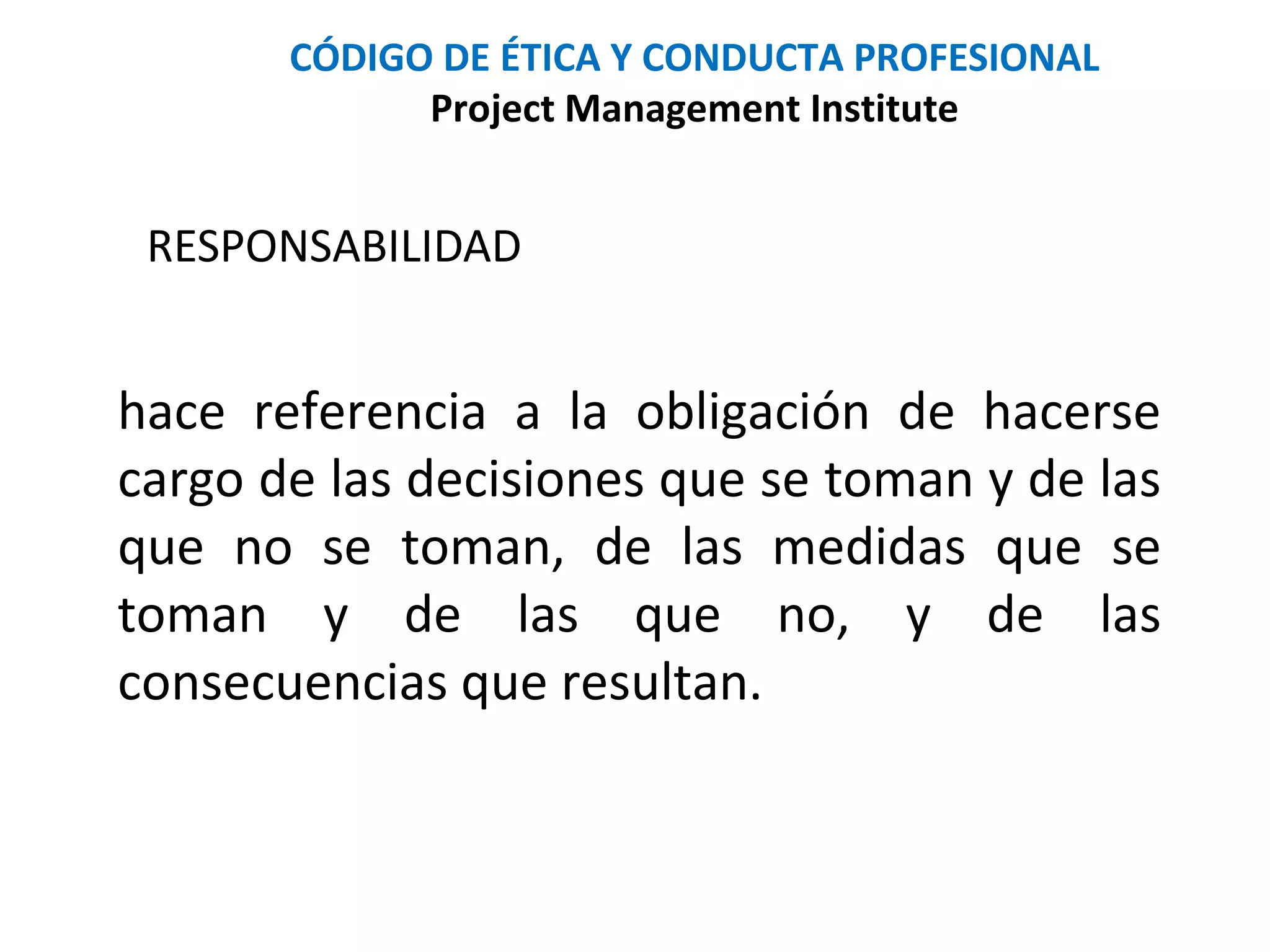 Código de ética y conducta profesional | PPTX