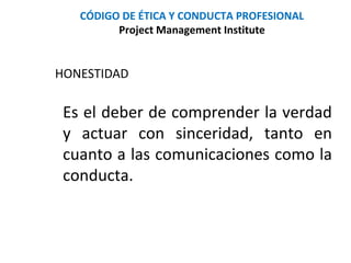 Código de ética y conducta profesional | PPTX