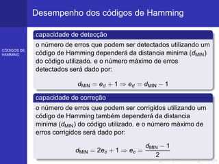 Códigos de hamming | PDF