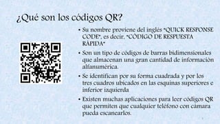 Códigos QR | PPTX