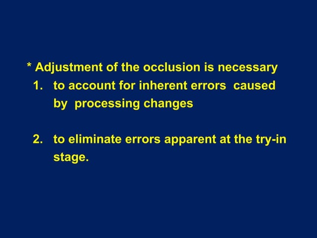 Complete Denture insertion | PPT