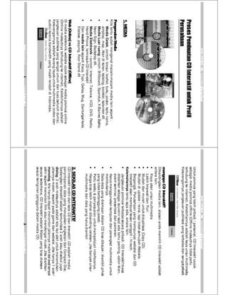 Pembuatan Cd Interaktif Multimedia untuk Perusahaan & Pribadi | PDF