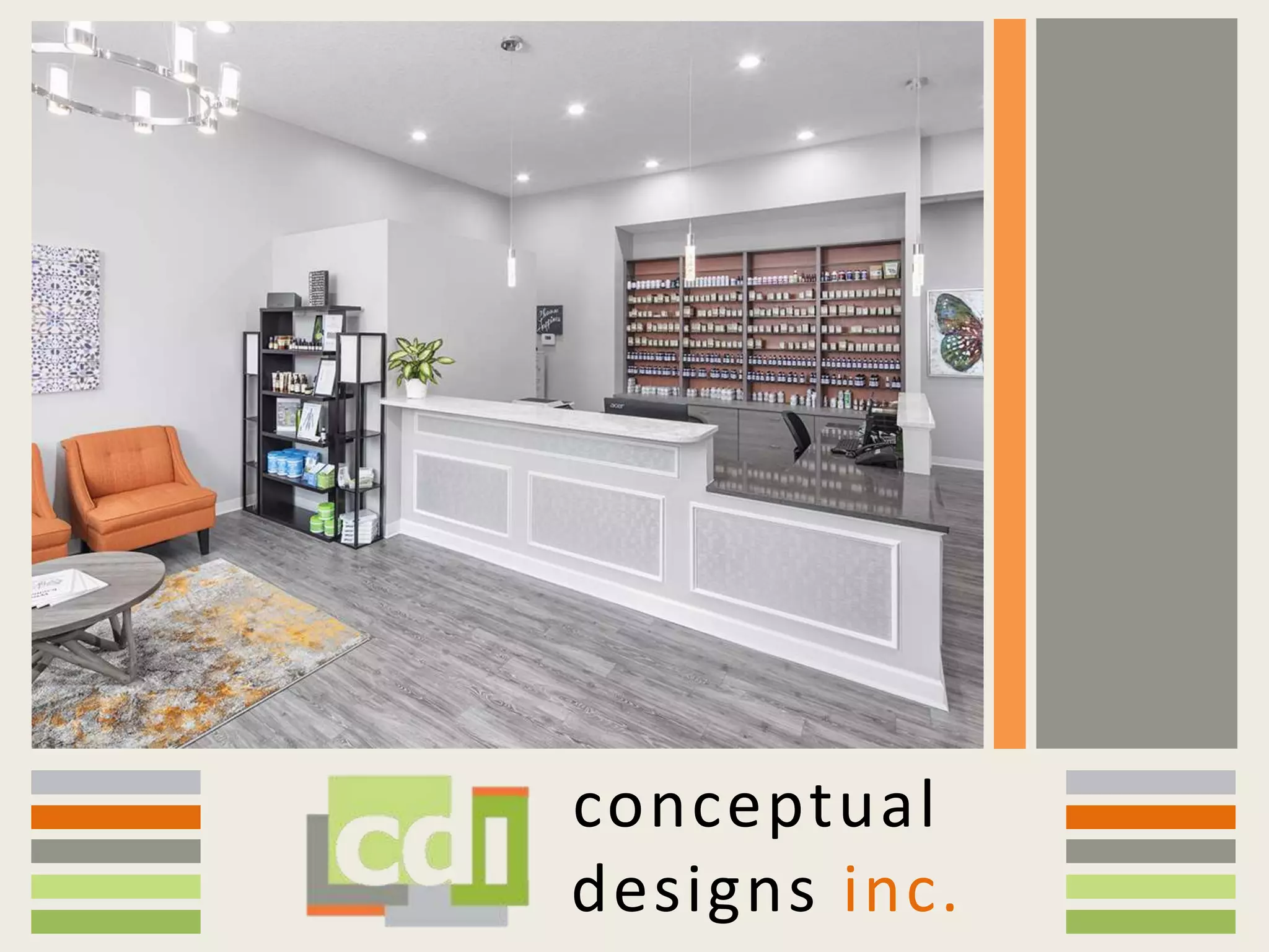 Commercial Interior Design by Conceptual Designs, Inc. | PPTX