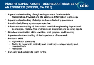 CDIO an overview for Engineering Designs | PPT