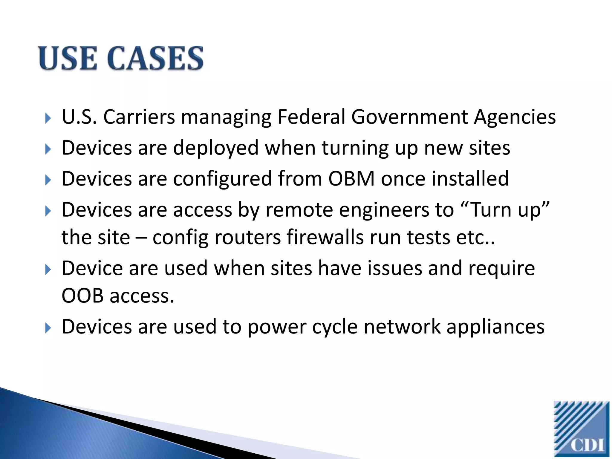SECURE Out-of-Band Management | PPTX
