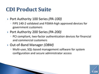 SECURE Out-of-Band Management | PPTX