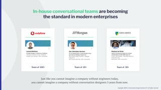 The State of Conversation Design - Designing for the Conversational ...