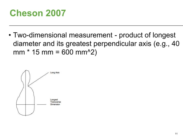 CDISC journey using Cheson 2007 | PPT