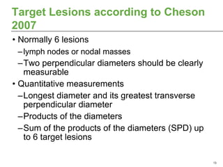 CDISC journey using Cheson 2007 | PPT
