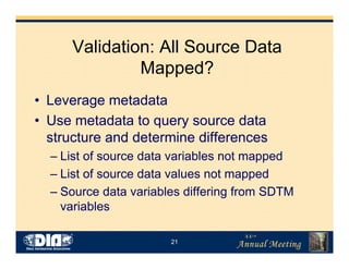 Cdisc sdtm implementation_process _v1 | PPT