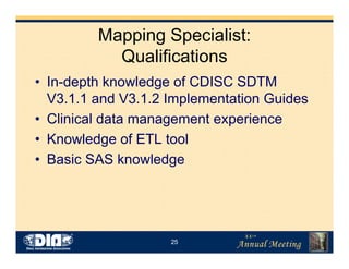 Cdisc sdtm implementation_process _v1 | PPT